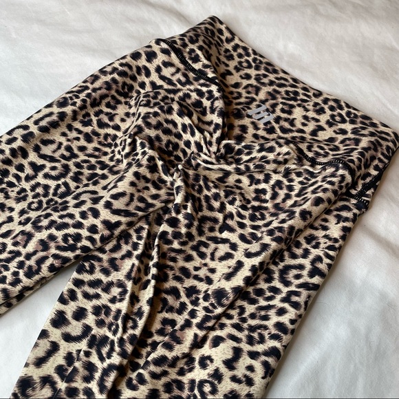 Muscle Nation | Pants & Jumpsuits | Muscle Nation Scrunch Leopard ...